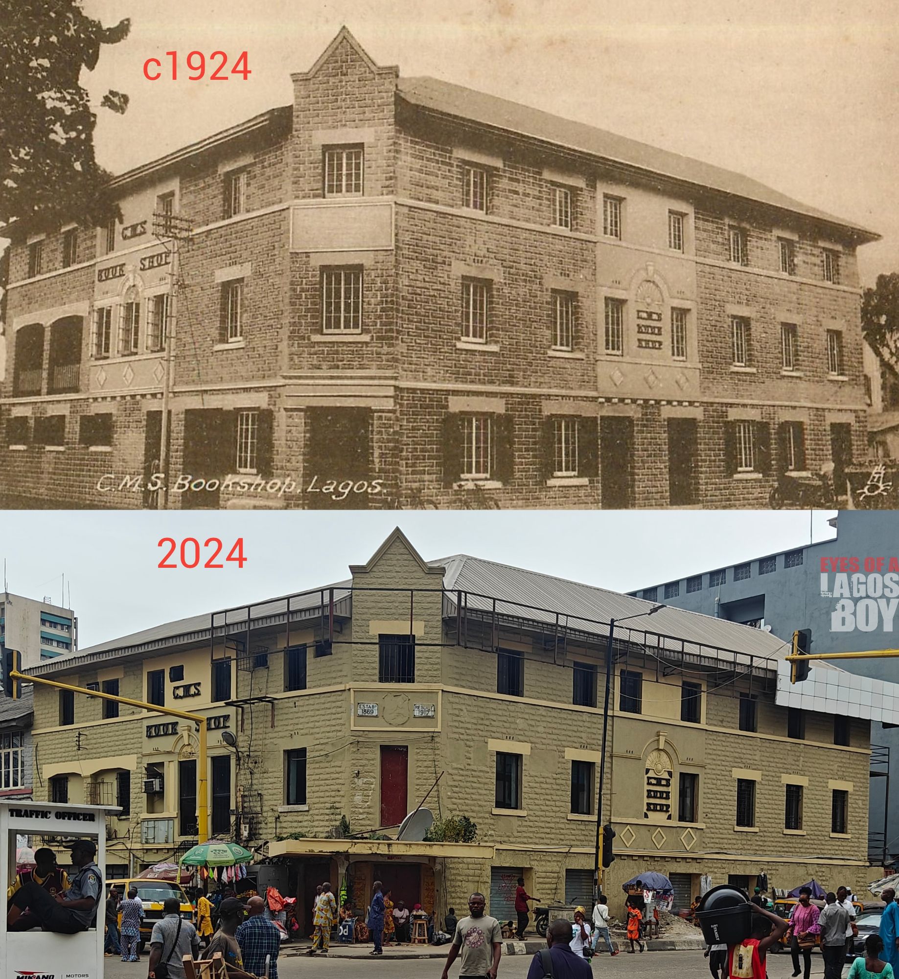 Photo of the Week: Lagos then and now - CMS Bookshop, Marina - Eyes of ...